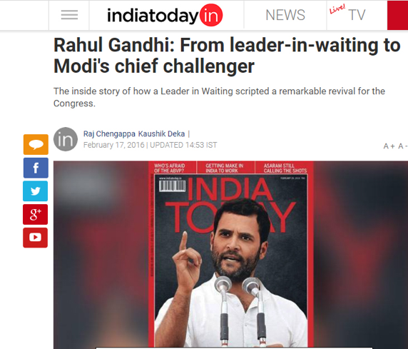 How media has been finding a new and improved Rahul Gandhi, every year