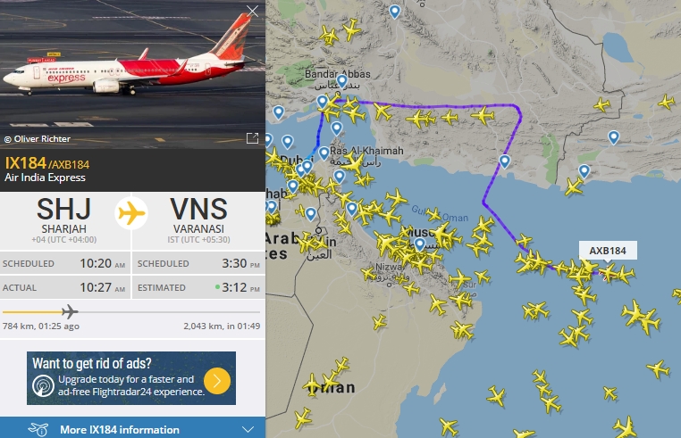 Indo-Pak tension: Several flights flying over Pakistan return or divert ...