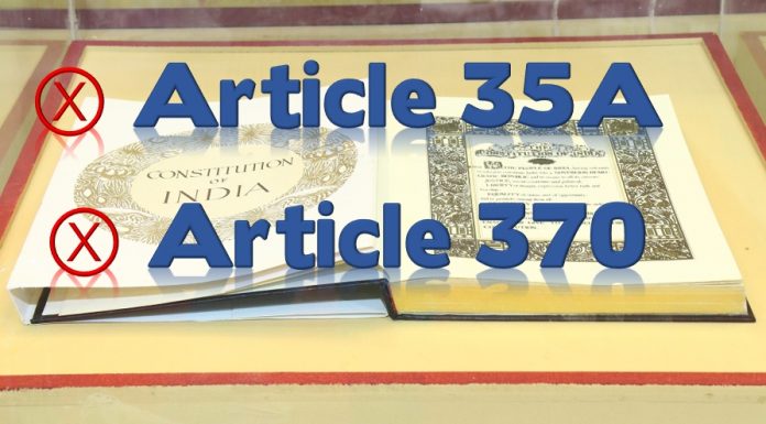 Read the legal process used to abolish Article 35A and render Article ...