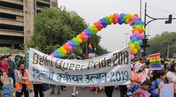 Kashmir maangey 'azadi' slogans raised at Delhi Pride Parade
