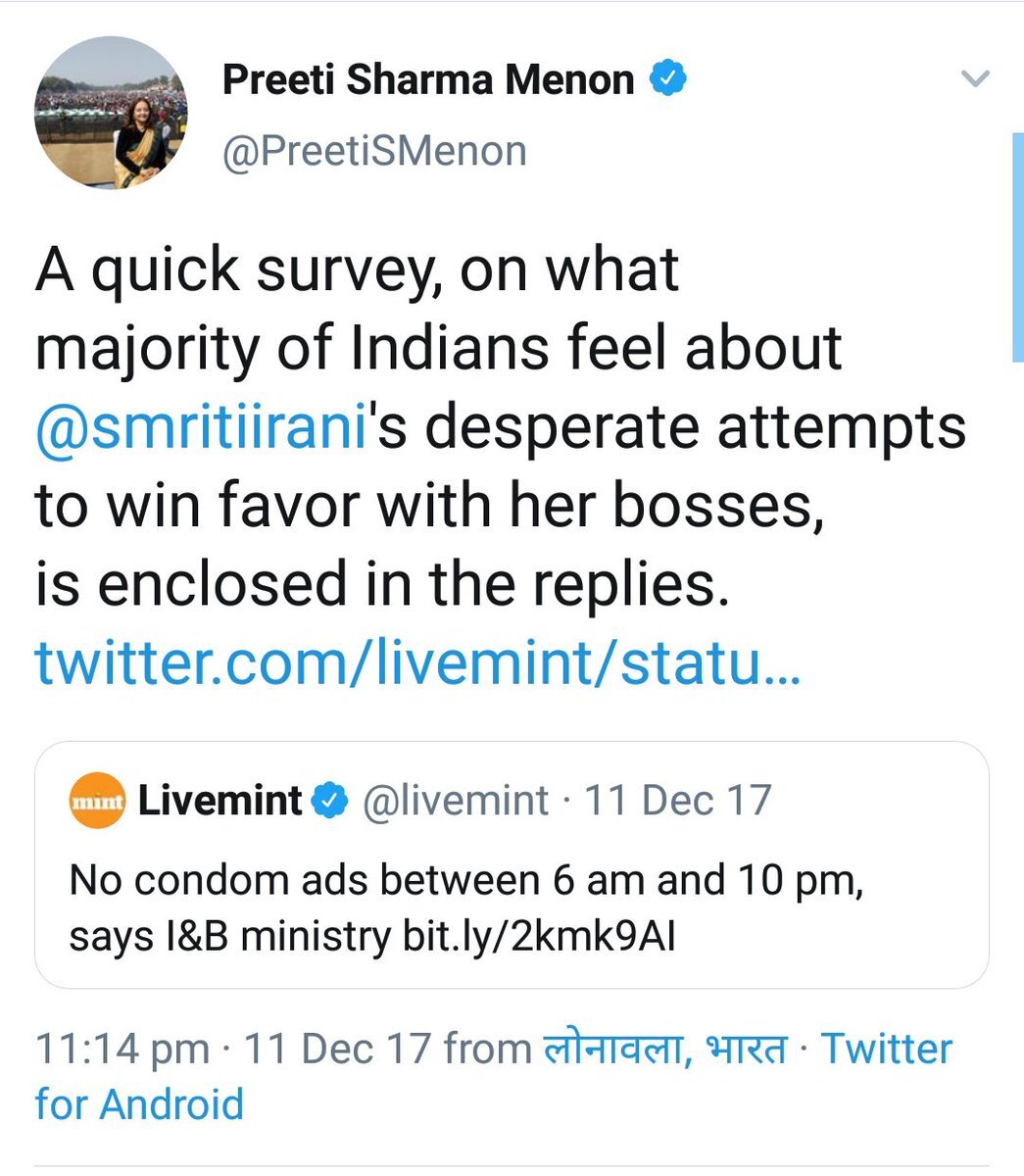 Meet Preeti Sharma Menon: The crass Abuser-in-Chief of Aam admi party