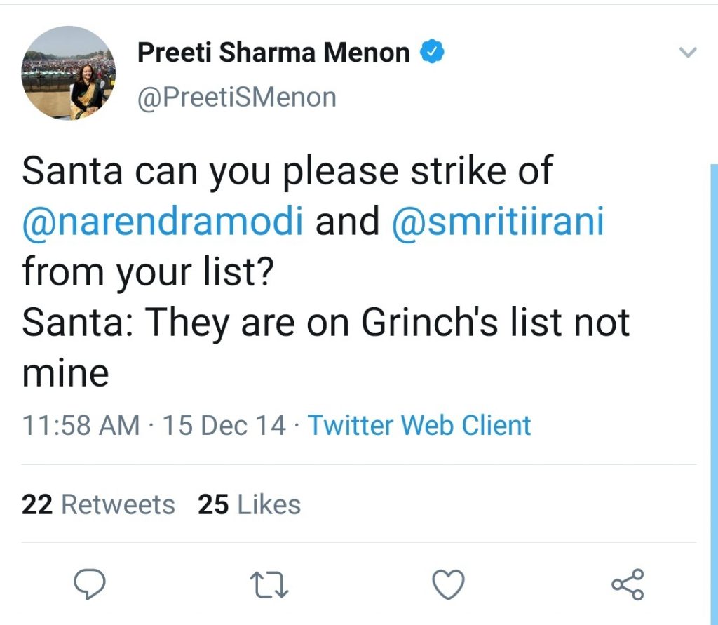 Meet Preeti Sharma Menon: The crass Abuser-in-Chief of Aam admi party