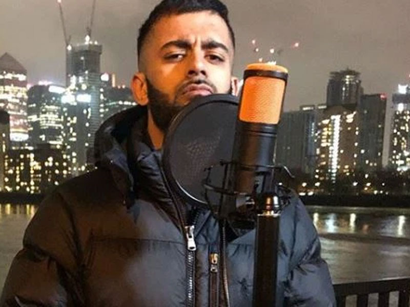 British Pakistani rapper Frenzo Harami who spews venom on Hindus: A ...