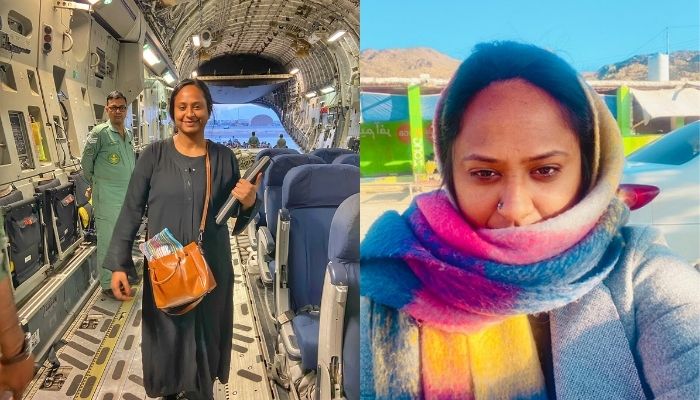 Journalist Kanika Gupta returns to Kabul after being rescued by Indian govt