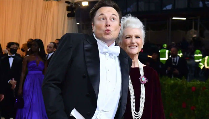 Maye Musk and her son Elon Musk are mother-son goals