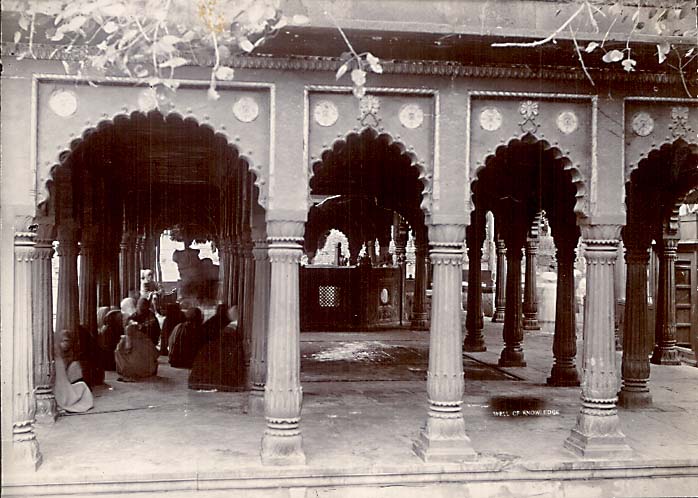 Gyanvapi: The layout of the original Vishveshwar temple, and records by ...
