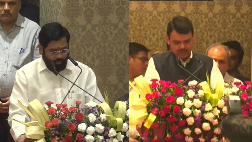 Eknath Shinde takes oath as new Maharashtra Chief Minister