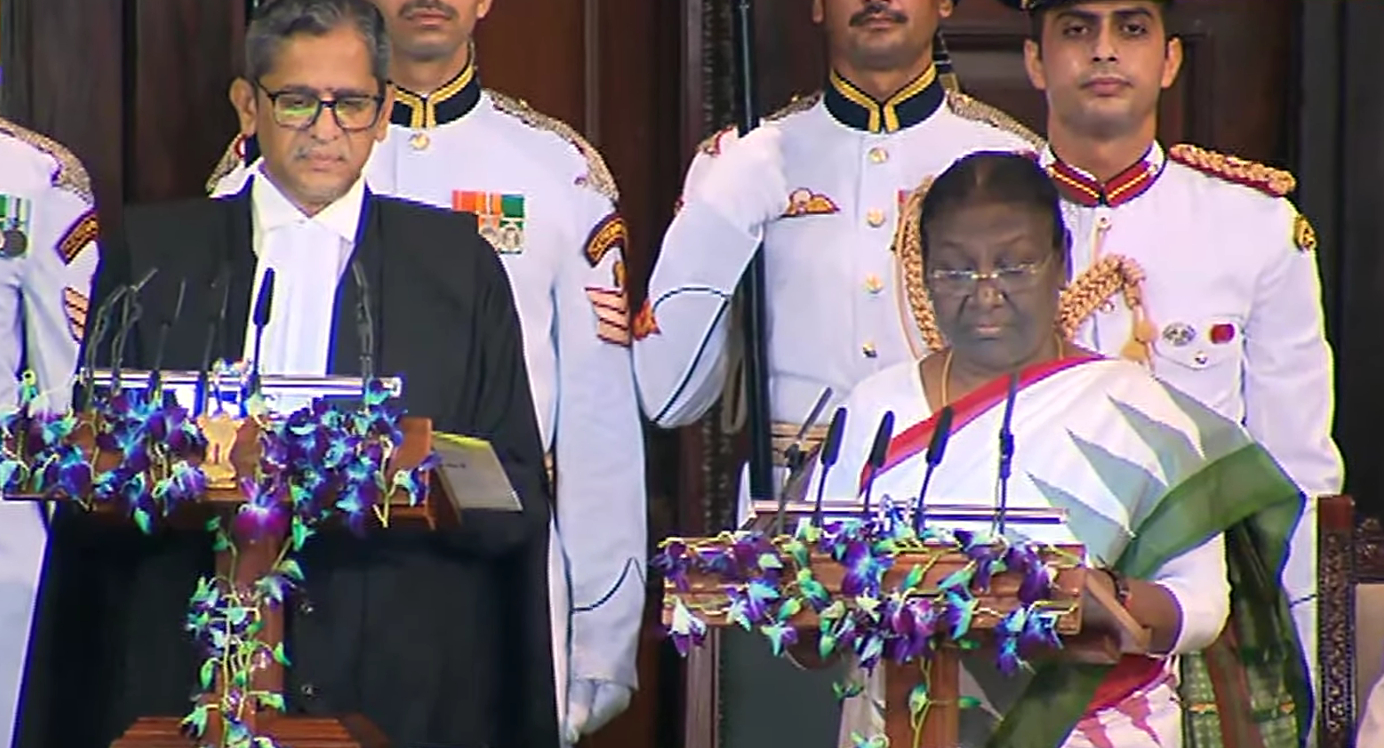 Draupadi Murmu becomes the 15th President of the Republic of India