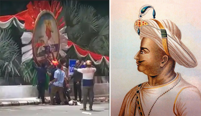 Karnataka Congress puts up posters of Tipu Sultan to celebrate Independence