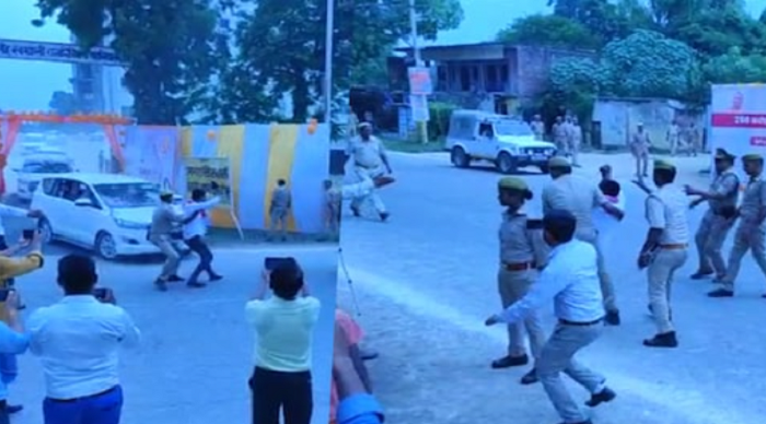 SP leader blocks CM Yogi Adityanath's car in Jaunpur, arrested