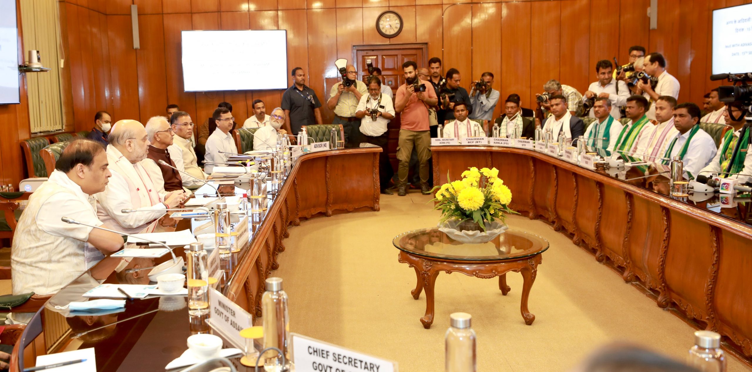 Eight militant groups of Assam sign tripartite peace agreement in Delhi