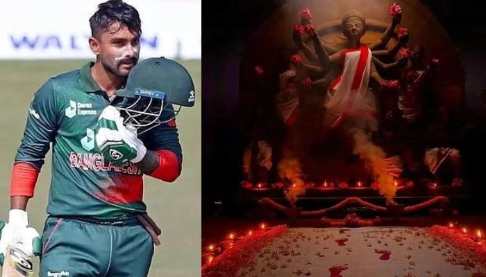 Bangladesh: Islamists target cricketer Liton Das for Mahalaya greetings