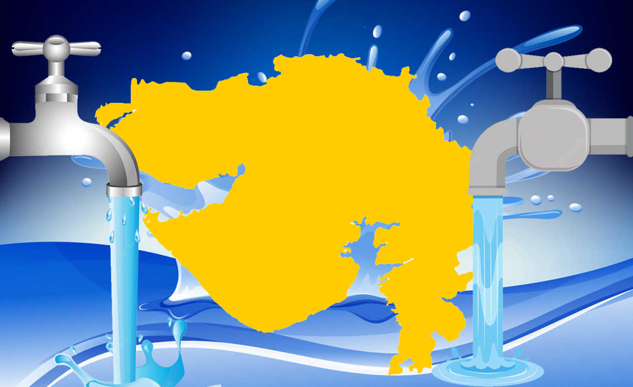 Gujarat achieves 100% household tap water connections