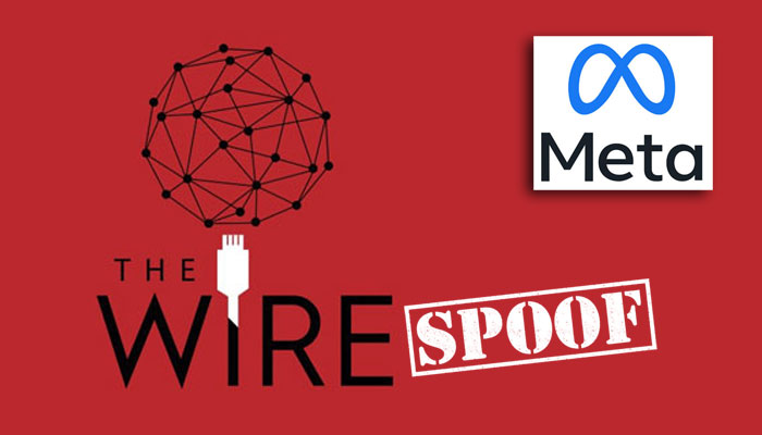 Meta says 'evidence' provided by The Wire is manufactured, spoof video ...
