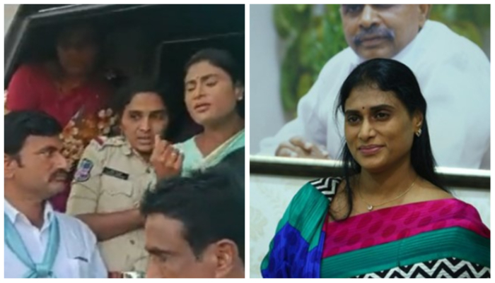 Andhra CM's sister YS Sharmila arrested by Telangana police