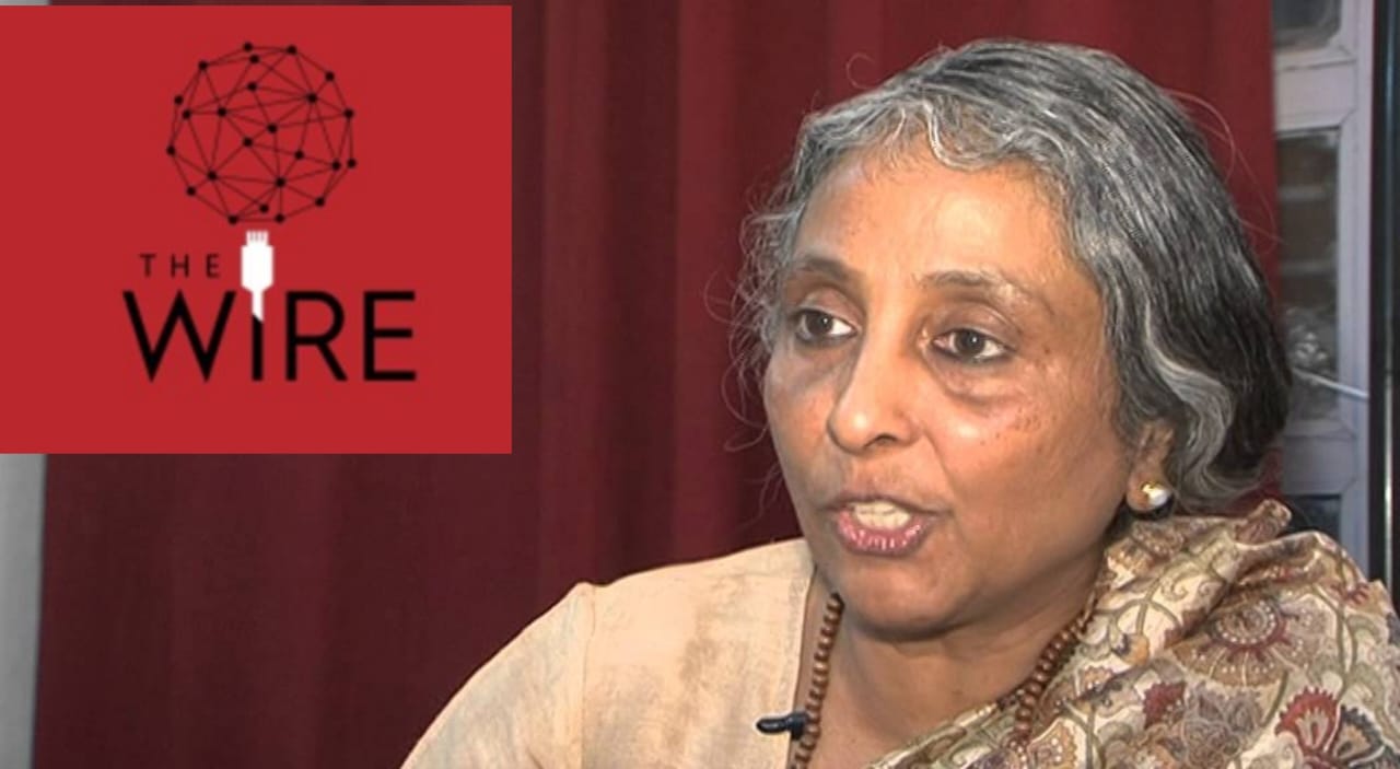 The Wire ombudsperson Pamela Philipose goes on a deranged rant as BJP ...