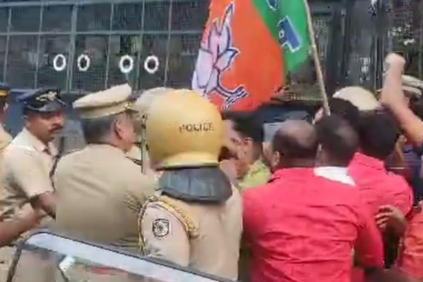 BJP workers booked in Kerala for protesting against BBC documentary
