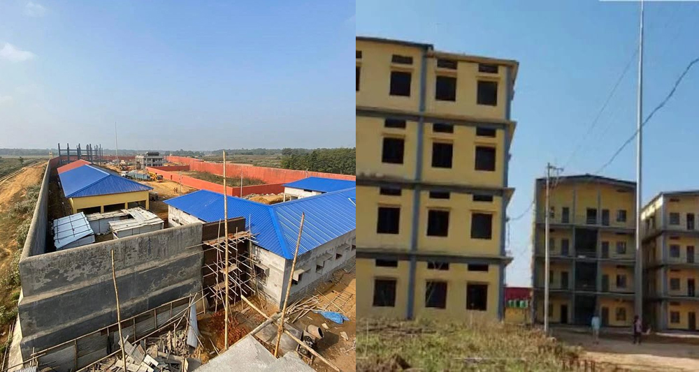 68 illegal foreigners shifted to the newly constructed Matia Transit ...