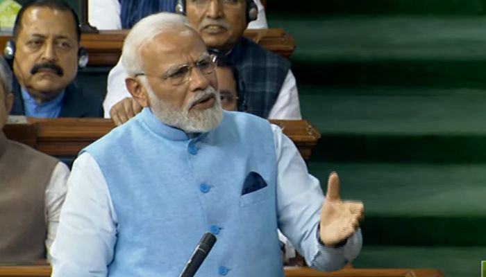 PM Modi recalls his Tiranga Yatra to Lal Chowk in parliament