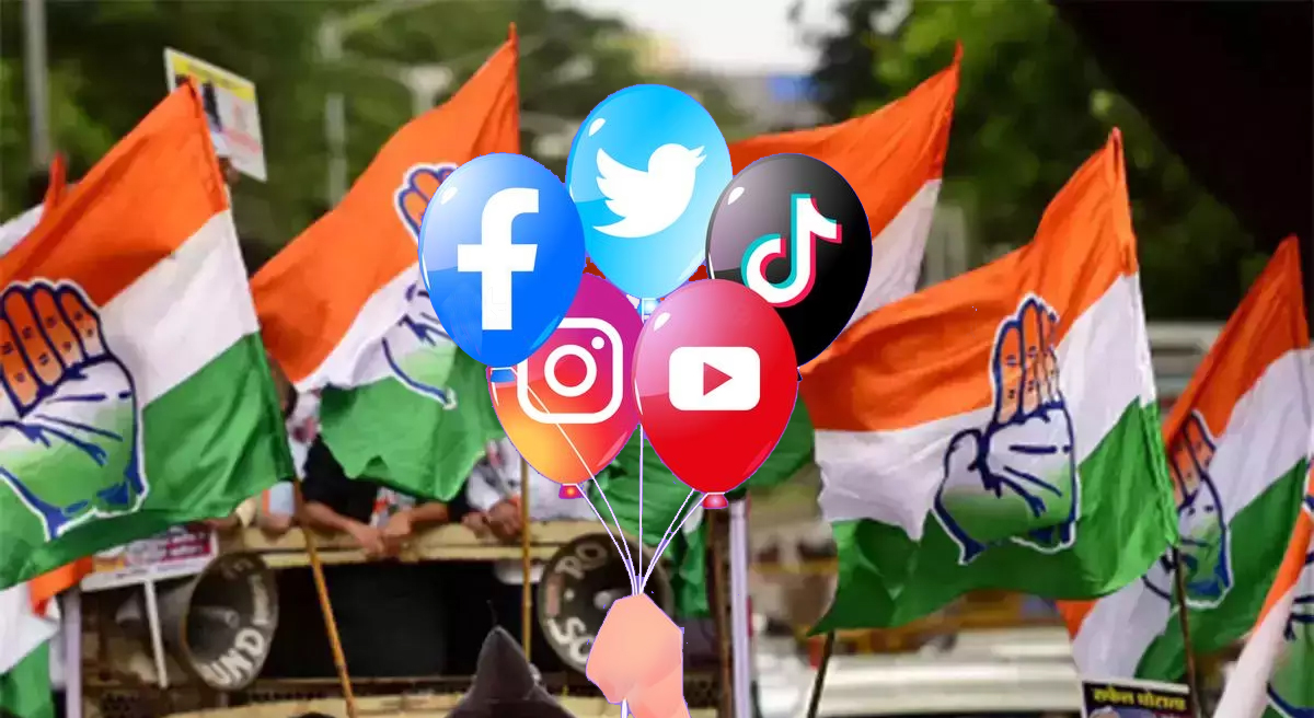 Congress party to approach social media influencers and YouTubers for ...