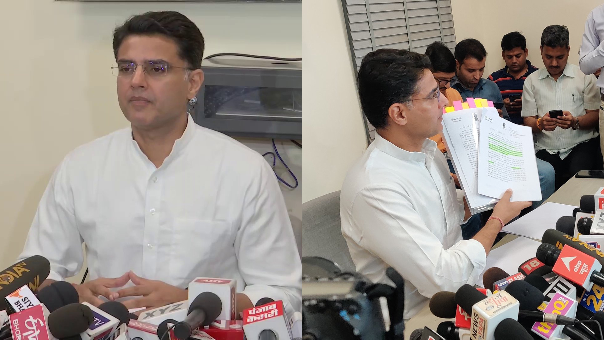 Sachin Pilot announces hunger strike against his own govt claiming ...