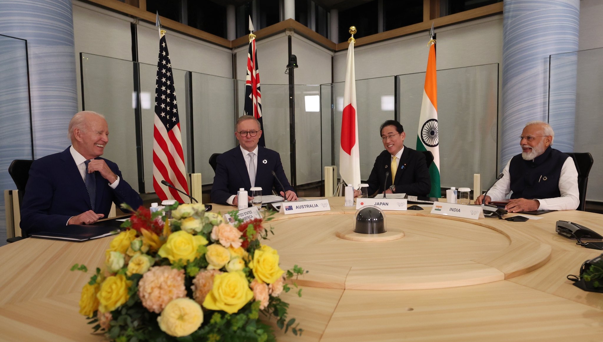 Quad leaders issue joint statement after third summit in Japan, says ...