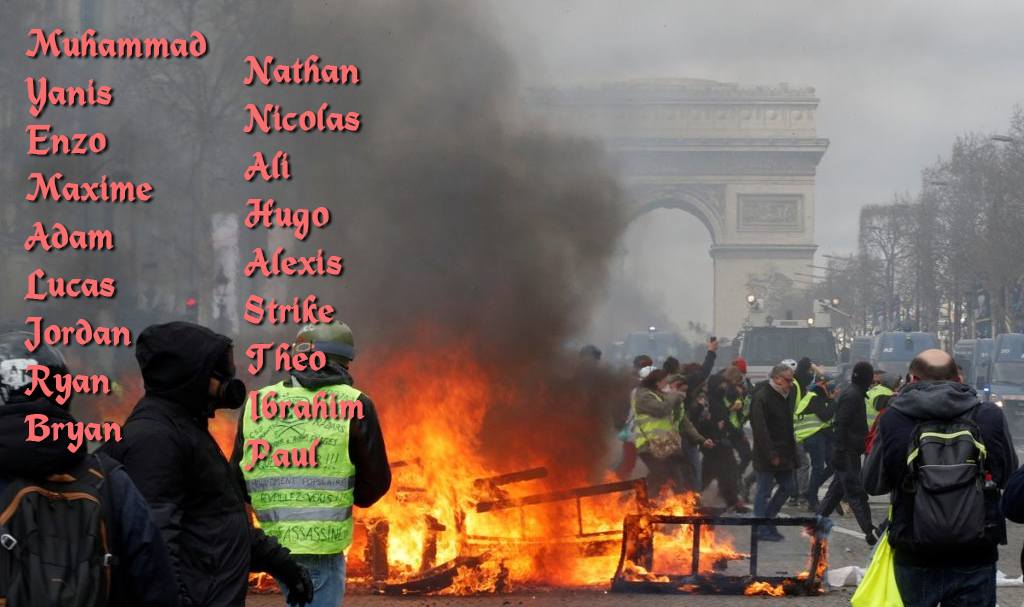 Over 2,300 people arrested for the riots in France, Muhammad is the ...