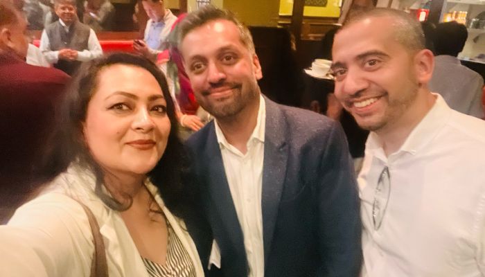 The Wire's Arfa Khanum meets 'Hinduphobes' Wajahat Ali and Mehdi Hasan