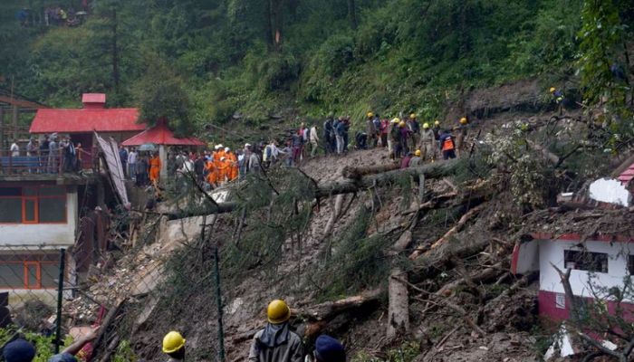 50 dead in Himachal Pradesh flash floods and land slides, rescue operation underway