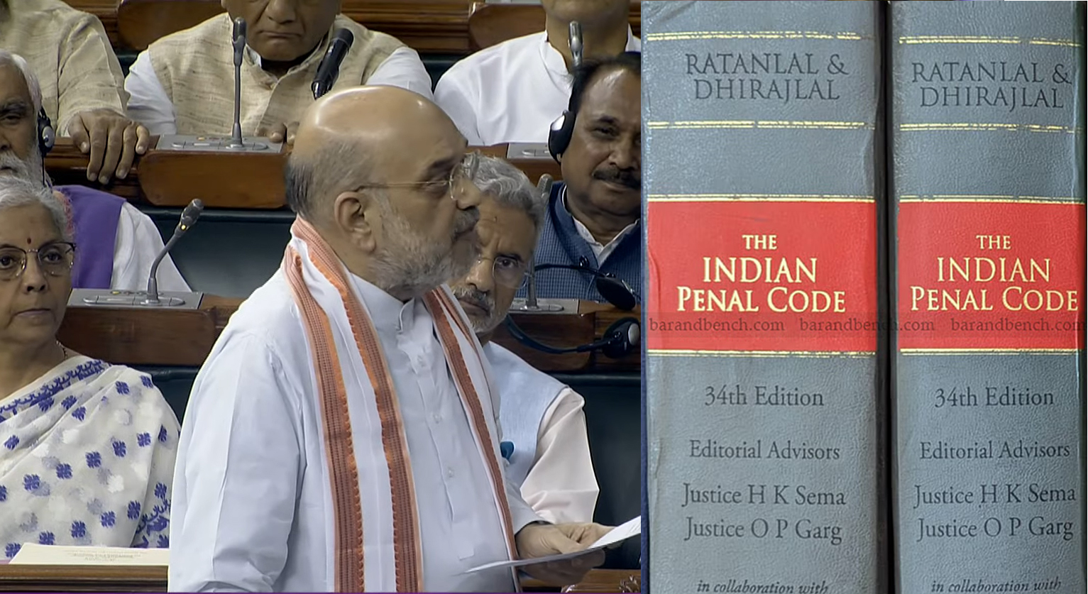 Sedition to be repealed in Bharatiya Nyaya Sanhita which replaces ...