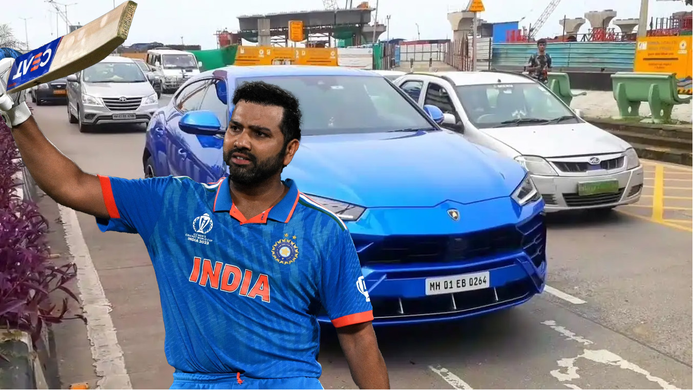 Rohit Sharma fined for driving his Lamborghini above speed limit