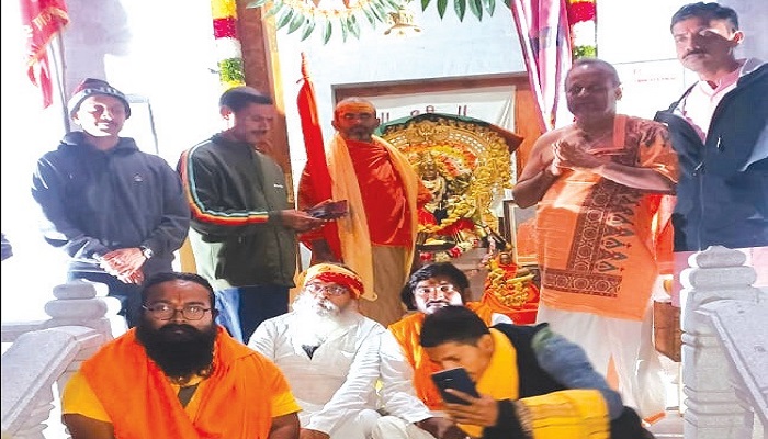 Jammu and Kashmir: Sharad Navratri Puja performed in Sharda Temple for ...