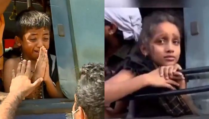Viral pictures of crying kids at Sabarimala emerges: Here's the story