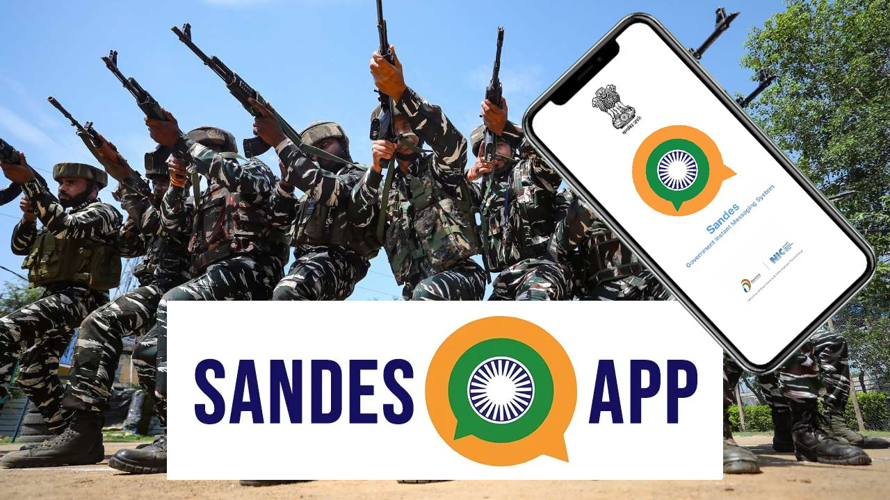 Para-Military forces to switch to 'Sandes App' for all official communications and document sharing