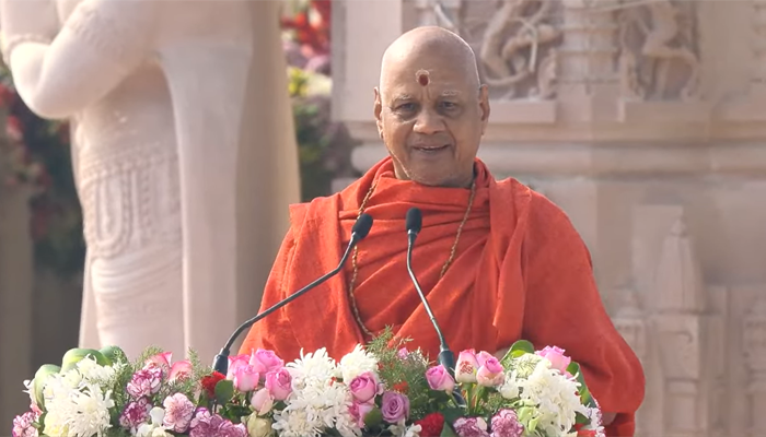 Govind Dev Giri Ji Maharaj praises PM Modi for his devout preparation ...