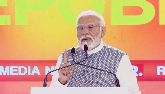 PM Modi presents his '75-day report card' at Republic TV Summit 2024 ...