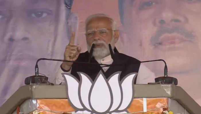 I.N.D.I. Alliance acting like Gandhi's monkeys over Sandeshkhali: PM Modi