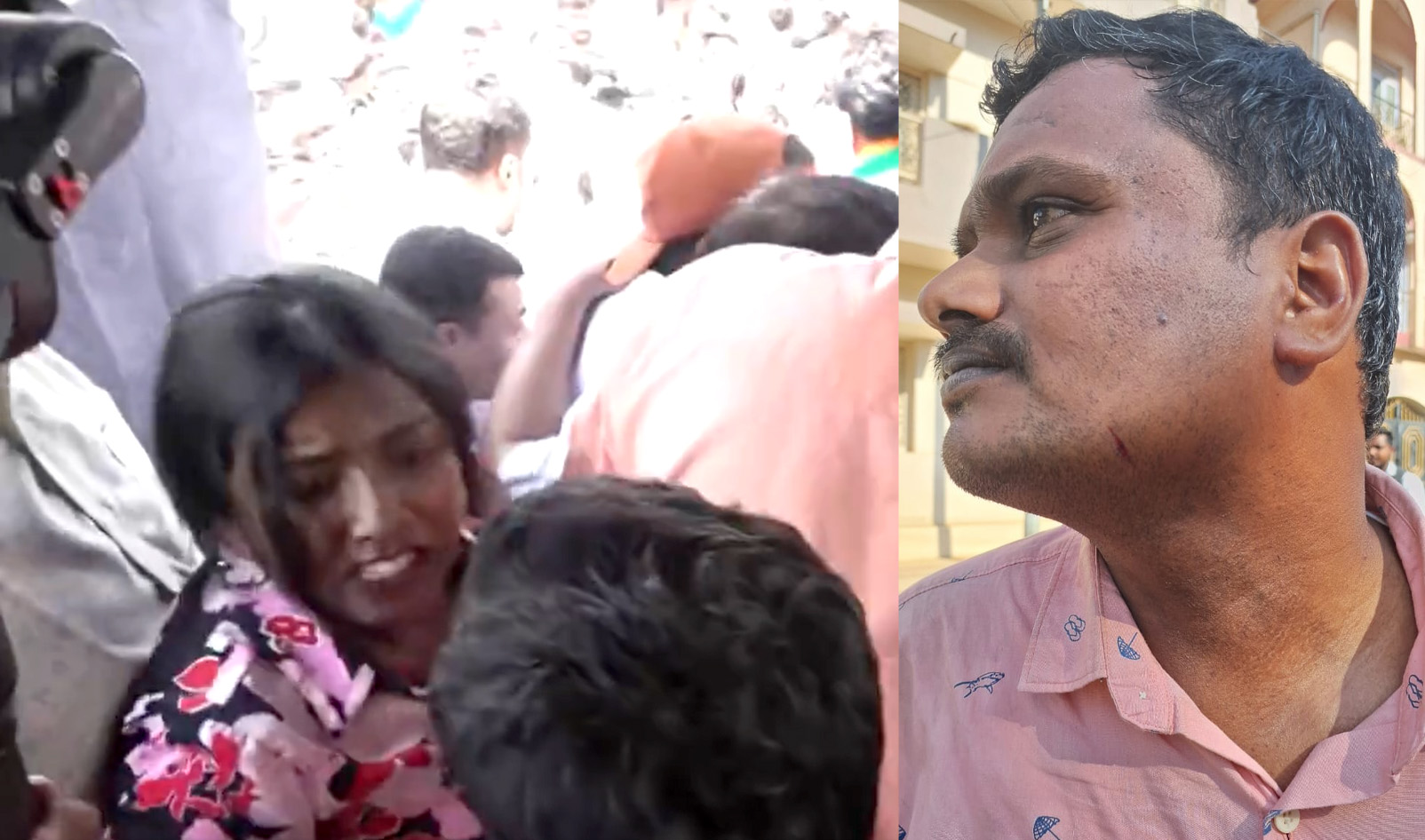 PTI tweets video claiming ANI beat reporter assaulted their reporter ...