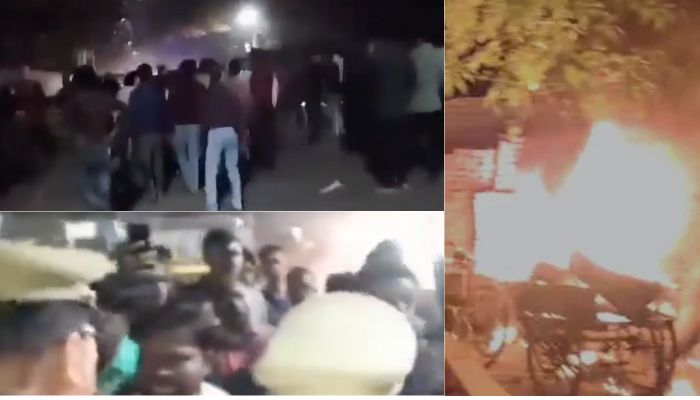 Badaun murder: Enraged locals set fire to shop of accused Sajid