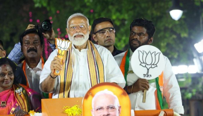 PM Modi defends Annamalai after "joker" jibe by DMK