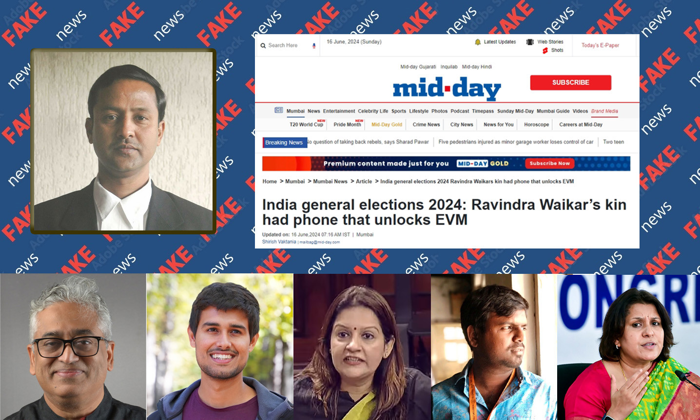 Complaint filed against Mid-Day and others for fake news of ‘EVM ...