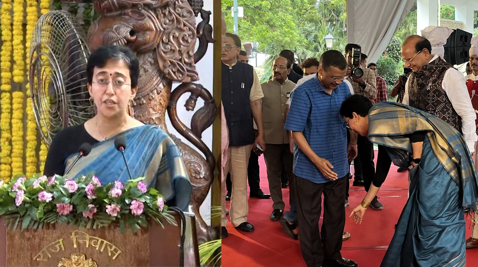 AAP leader Atishi takes oath as new Chief Minister of Delhi