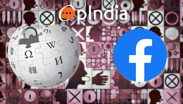 Facebook interdit le dossier OpIndia qui expose Wikipédia et son ...