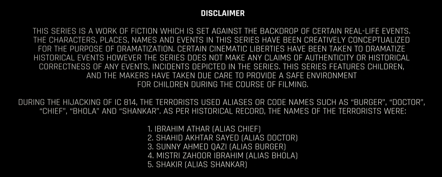 PIL to ban series "IC 814 The Kandahar Hijack" withdrawn from Delhi HC ...
