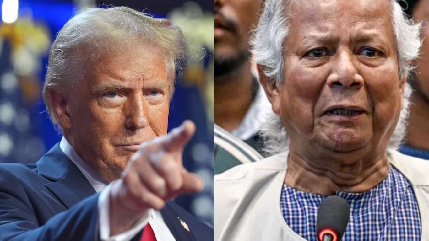 US President Donald Trump imposes a 35% tariff on Muhammad Yunus's ...