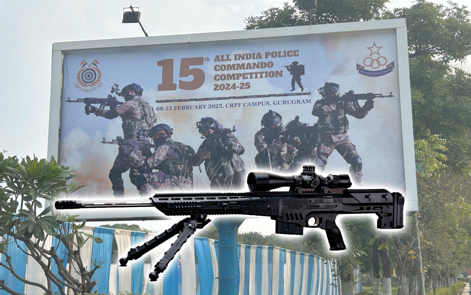 India made sniper rifle wins competition defeating American Barrett