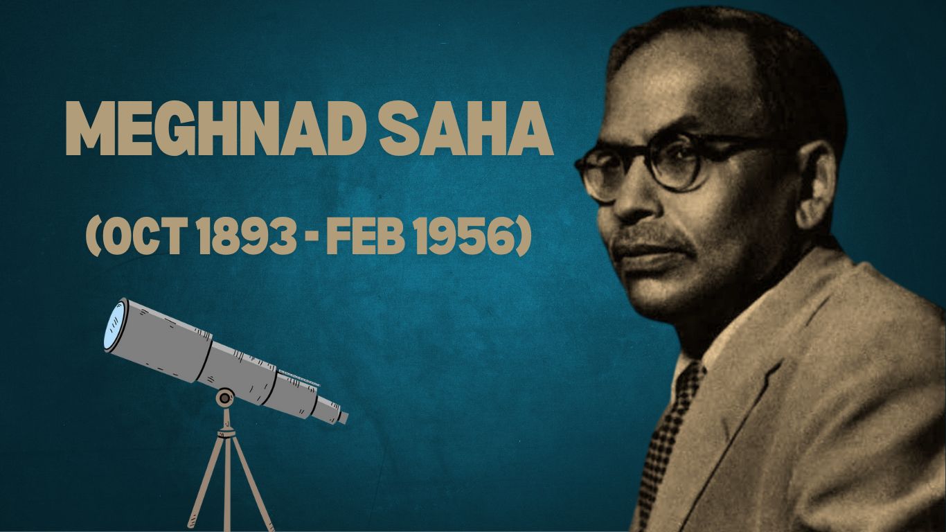 Meghnad Saha revolutionised the field of astrophysics by the Thermal ...