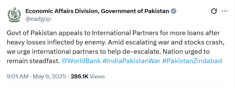 Economic Affairs Division of Pakistan Govt uses India-Pak conflict to ...