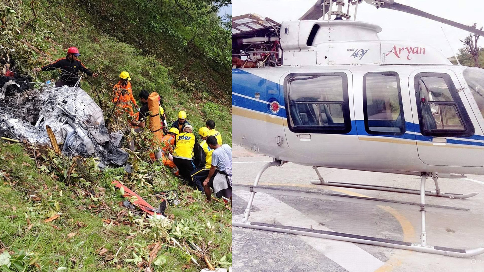 Uttarakhand crash: FIR filed against officials of Aryan Aviation for ...