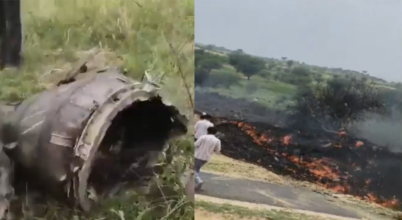 Jaguar trainer jet of Indian Air Force crashes in Rajasthan, both pilot ...